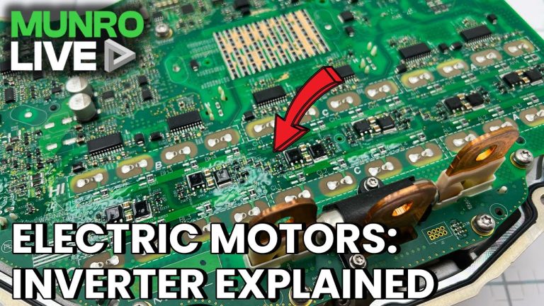 Electric Motor Inverter Explained: Expert Munro Insights - Munro